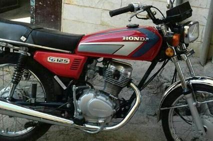 قیمت و خرید موتور سیکلت هوندا CDI 125 دنده ای 1389