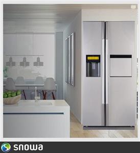 قیمت و خرید یخچال ساید بای ساید اسنوا سری کانتر مدل SNOWA SR-SL933LS