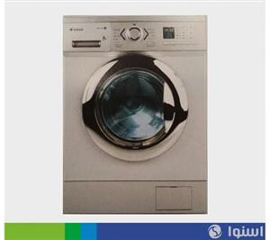 قیمت و خرید ماشین لباسشویی 8 کیلویی سفید درب کروم اسنوا مدل SNOWA SWD-181C Washing Machine