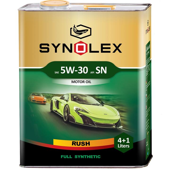قیمت و خرید روغن موتور خودرو سینولکس مدل راش 5W-30 SN ظرفیت 5 لیتر
