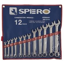 قیمت و خرید مجموعه 12 عددی آچار یک سر تخت یک سر رینگی اسپرو مدل 500712P